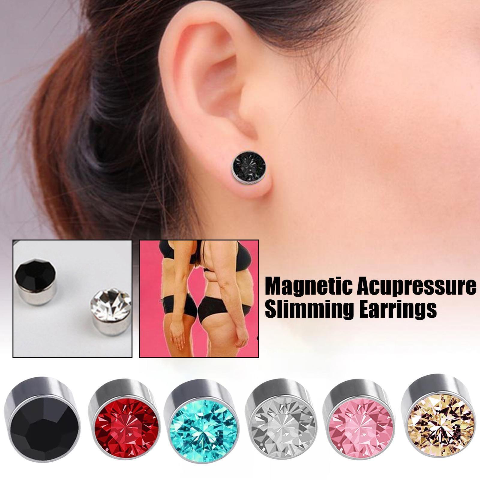 Magnetic Acupressure Slimming Earrings Magnetic Earring Non NEW ...