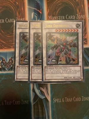 Yugioh - 3x Junk Destroyer - 1st Edition Ultra Rare NM 5DS3-EN039 | eBay