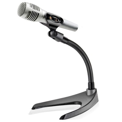 Pyle Pro U-Base Gooseneck Microphone Stand Steel Alloy 2.02 lbs ...