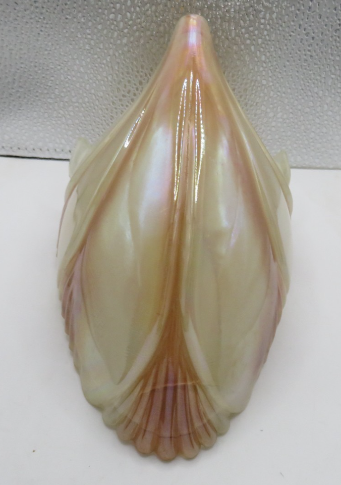 Vintage Art Deco Batwing Slip Shade iridescent | eBay