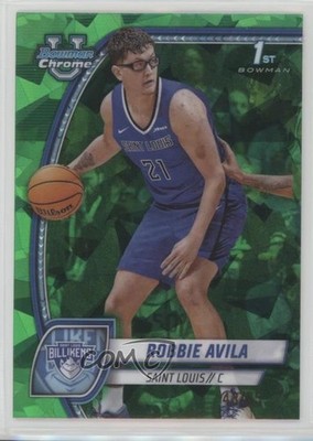 2024-25 Bowman U Chrome Sapphire Edition Green /65 Robbie Avila #61 | eBay