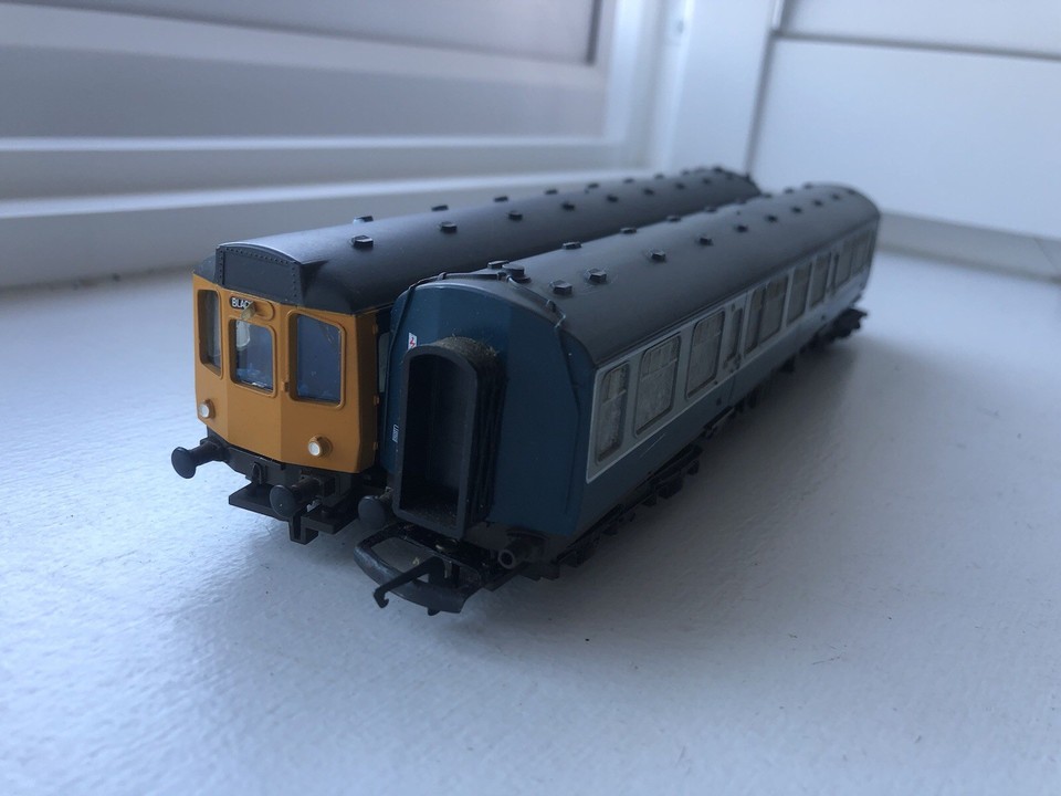 Hornby BR Blue Class 110 DMU E52078 Model Railway OO Gauge | eBay UK