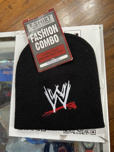 WWE Wrestling Beanie Knit Hat Vintage WWF Stone Cold The Rock Y2K John ...