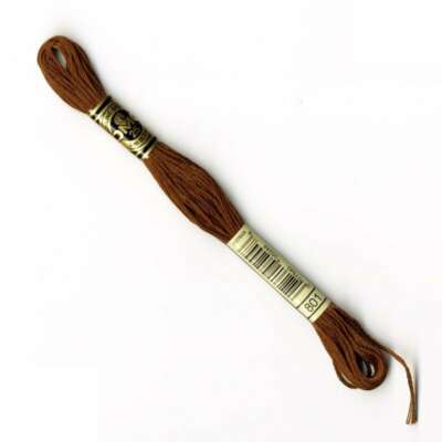 DMC Stranded Cotton Number 801 Brown | eBay UK