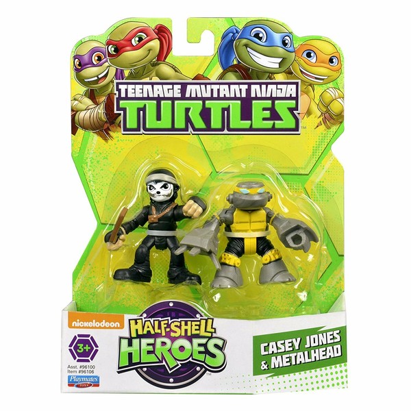 Teenage Mutant Ninja Turtles Pre-cool Half Shell Heroes Metalhead and ...