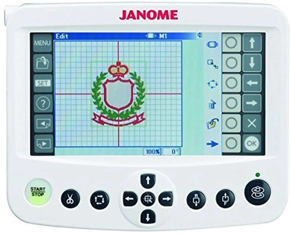 Janome MB-4S Commercial 4 Needle Embroidery Machine (Used - Read ...