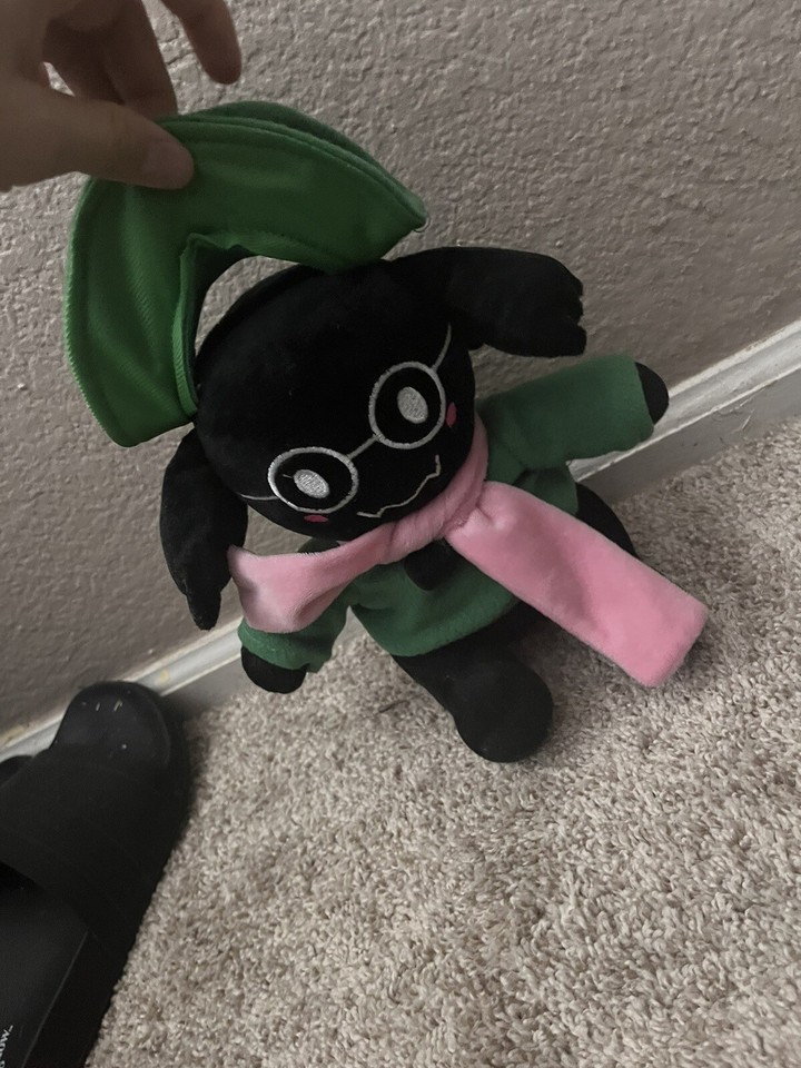 Deltarune Undertale Ralsei Plush Figure Removable Scarf Glasses 12 ...