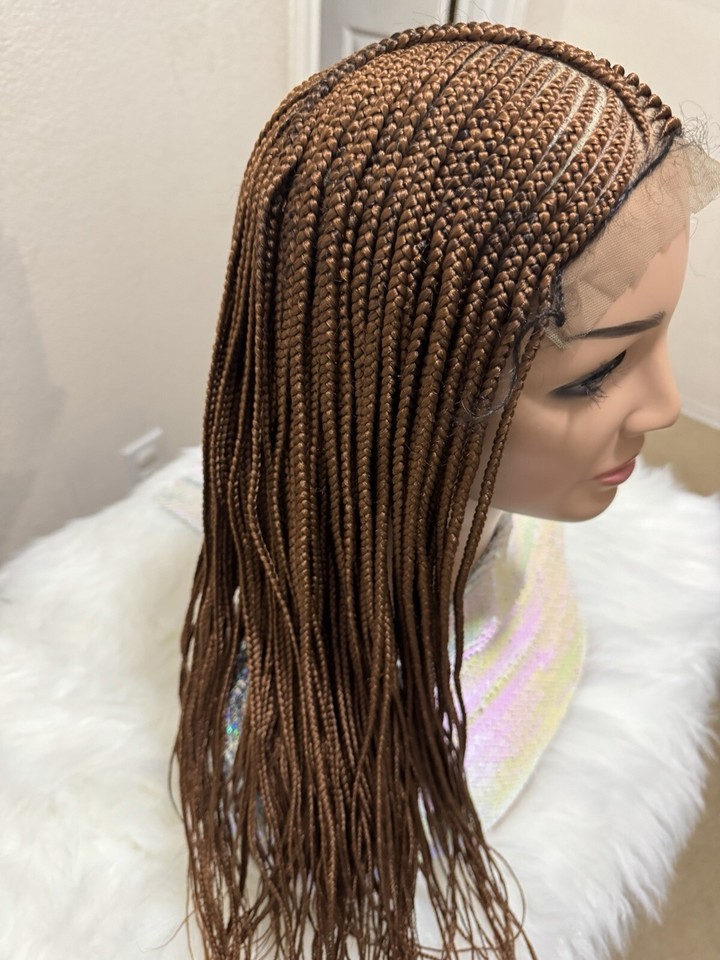 Braided Cornrows C-curve For African Women 26 Inches Long | eBay