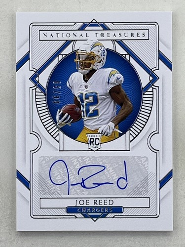 Joe Reed 2020 Panini National Treasures Rookie Signatures Auto RC /99 ...