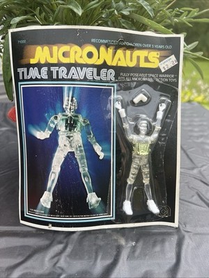 Vintage Mego Micronauts Time Traveler Clear NEW MOC Rare 1976 | eBay