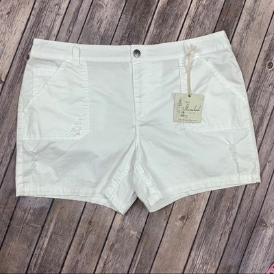 Marrakesh White distressed shorts | eBay