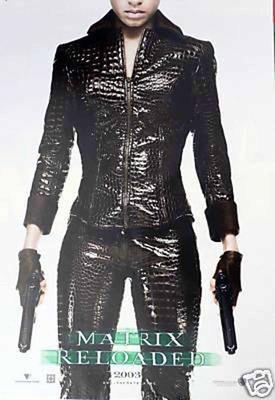 Matrix Reloaded - Niobe (1) - Filmplakat A1 gerollt | eBay