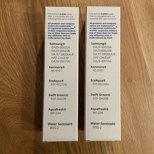 Refresh Refrigerator Water Filter R-9101 Replacement for Samsung ...