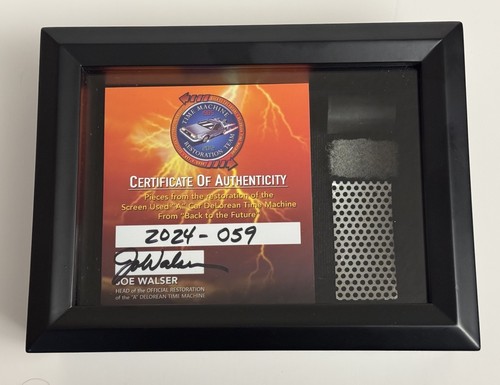 Back to the Future screen used DeLorean time machine props from ...