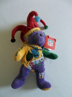 SUPER BOWL XXXV1 NEW ORLEANS JESTER BEAR 3245 | eBay