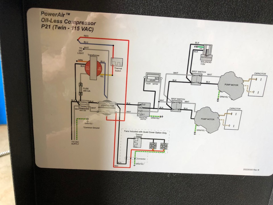Dental Office Midmark Power Air Oilless dual compressor (8144) | eBay