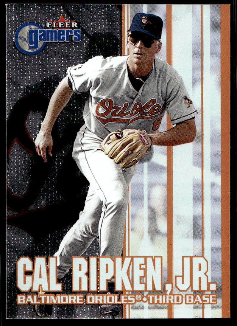 Cal Ripken Jr. 2000 Fleer Gamers 1 Extra Baltimore Orioles Baseball ...