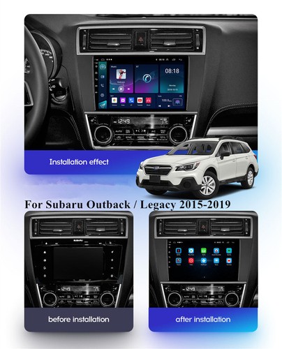 9" Android Stereo Radio GPS Wifi For 2015-2018 Subaru Outback & Legacy ...