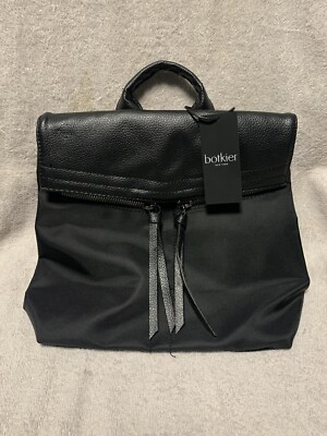 Brand New With Tag Botkier Trigger Mini Nylon Backpack - Black | eBay