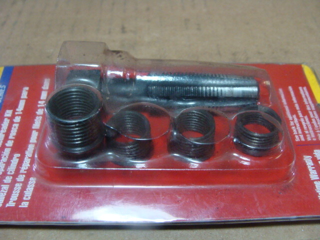Napa 14mm Cylinder Head Rethreader Kit w/ 6 Repair Inserts | eBay