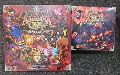 Arcadia Quest: Inferno & Whole Lotta Lava CMON & Spaghetti Western ...