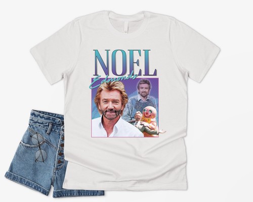 Noel Edmonds Homage T-shirt Tee Funny UK House Party TV Icon Legend 90 ...