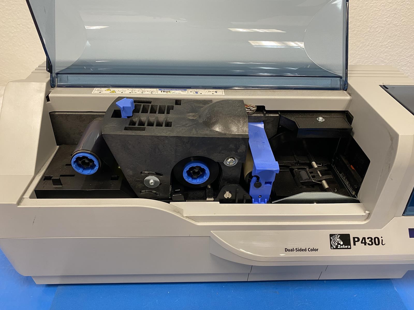 Zebra P430i ID Card Printer | Thermal | Color | USB 1.0/1.1 | 10 inches ...