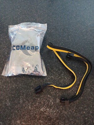 COMeap 8 Pin Male to Dual 8 Pin (6+2) Male PCI-E Power Adapter Cable ...