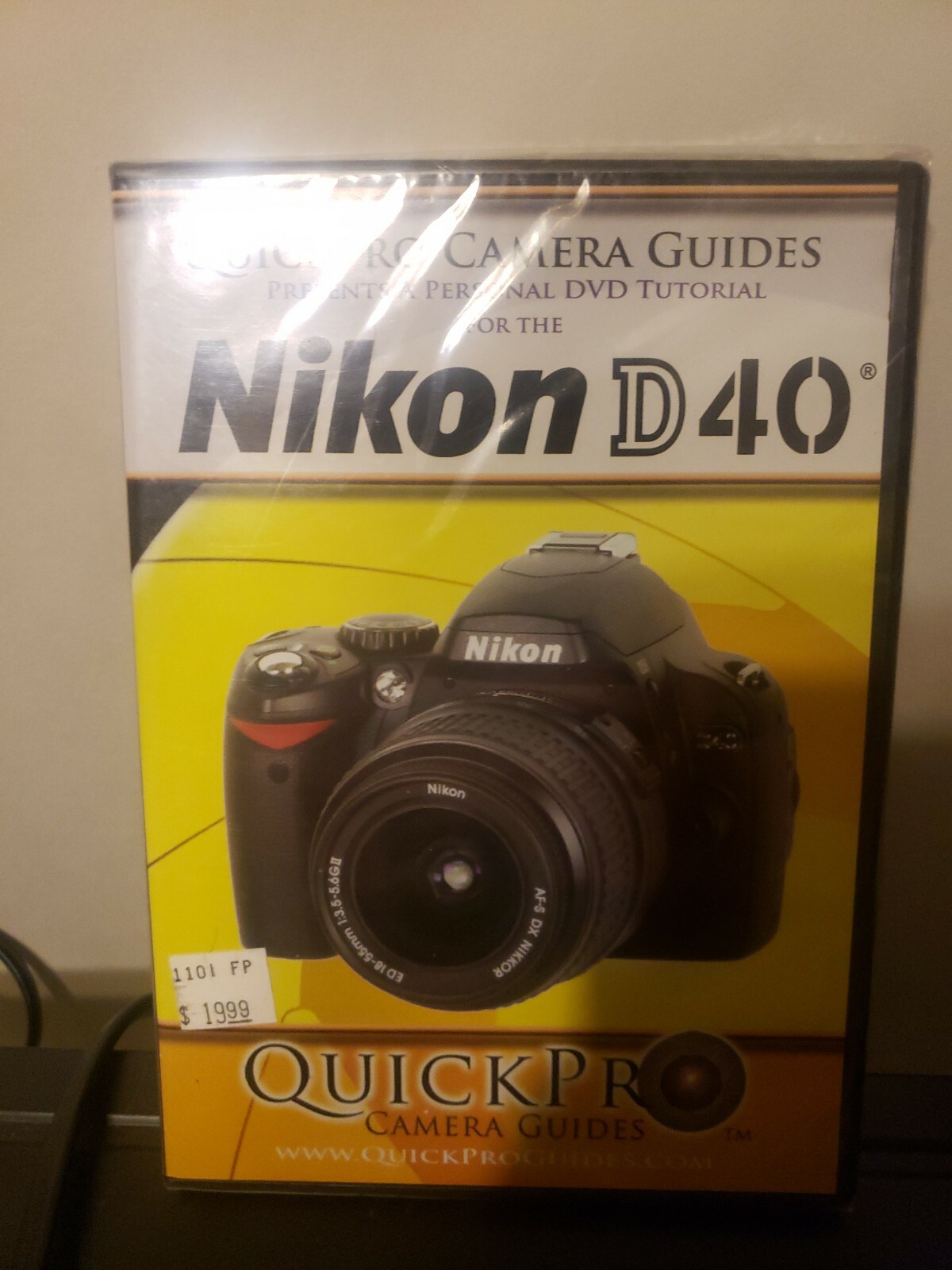 NEW QUICKPRO CAMERA GUIDES NIKON D40 DVD INSTRUCTION MANUAL TUTORIAL FREE SHIP | eBay