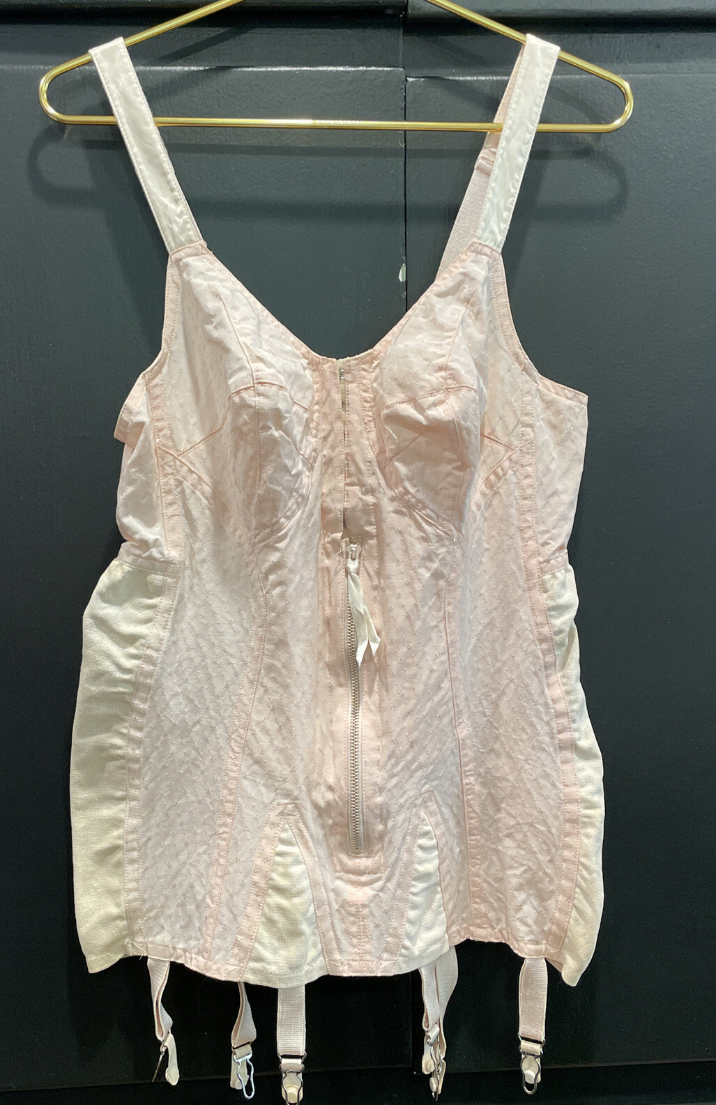 VINTAGE 1950s 50s Girdle Corset W/garters Youthline … - Gem