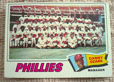 1977 TOPPS #467 - PHILADELPHIA PHILLIES TEAM CARD - MARKED | eBay