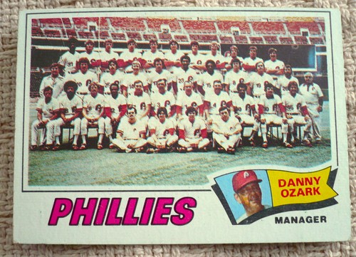 1977 TOPPS #467 - PHILADELPHIA PHILLIES TEAM CARD - MARKED | eBay