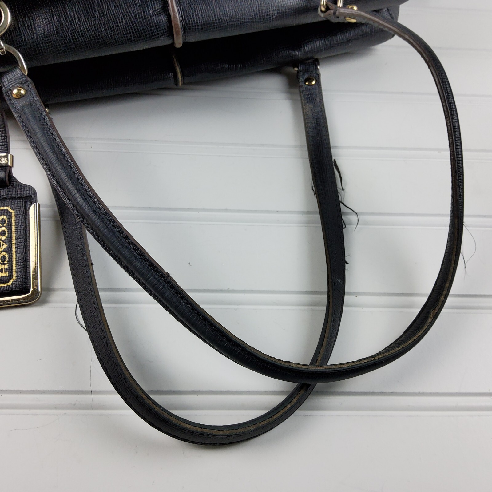 Coach Madison Textured Leather Large Madeline Satchel… - Gem