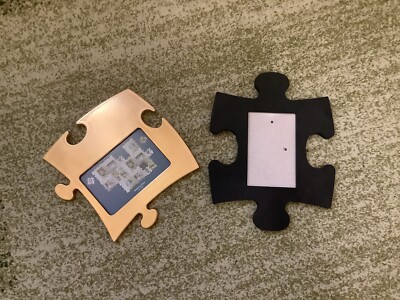Lot Of 2 4x6 Puzzle Picture Frame - Autism | eBay