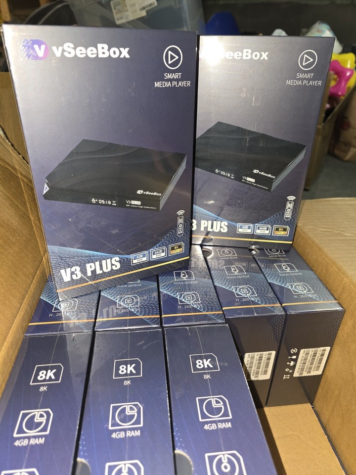 vSeeBox V3 PLUS 8K. Buyer Friendly Option. Authentic Photos. | eBay