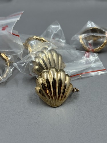 New Old Stock - Shell Scarf Clip Ring | eBay