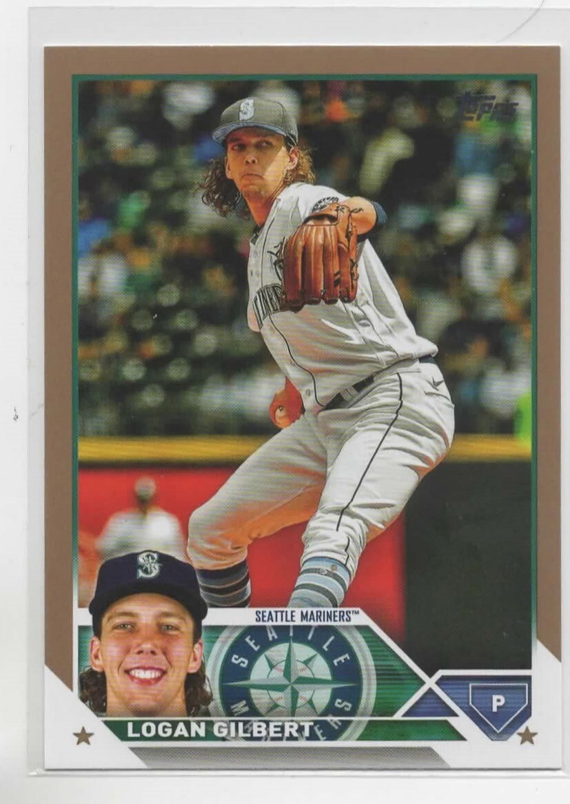 2023 Topps Gold Logan Gilbert 1904/2023 | eBay
