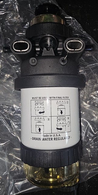 Doosan 22926745 Fuel Filter / Water Separator Housing Assembly 22926737 ...