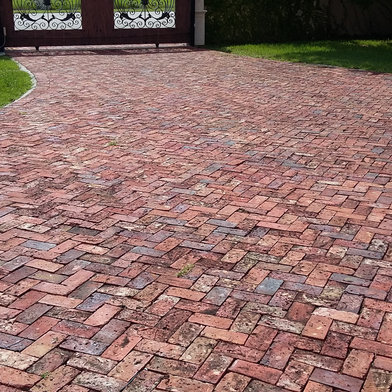 Old Chicago Brick Pavers Koni Brick Old Chicago Rosse 8.20 In. X 2.50