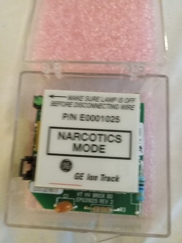 GE ION TRACK Narcotics Mode Model E0001025 GMA10-1K4PS for sale online ...