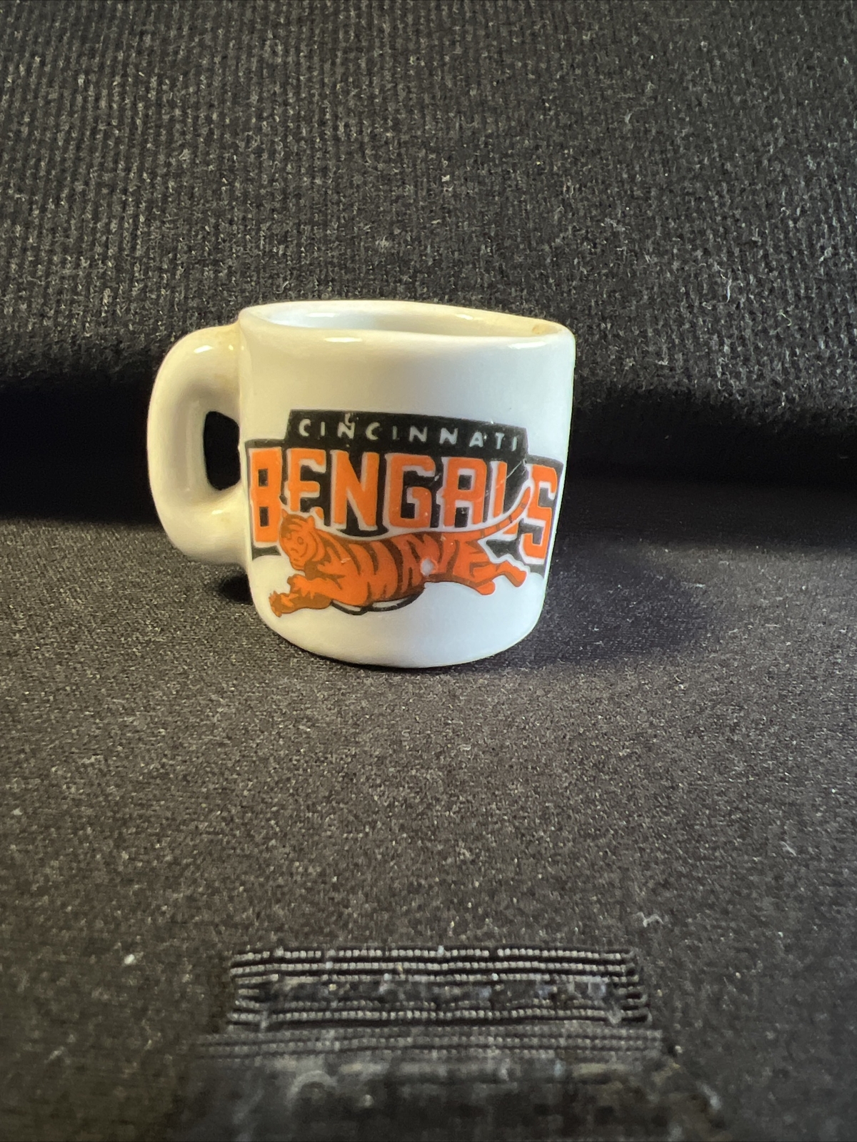 ⭐️ NFL Football Cincinnati Bengals Ceramic Gumball Mini Coffee Mug - 1. ...