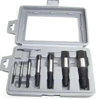 8pc Screw Extractor Easy Out Broken Screw Jumbo Ez-Out Stud Damaged ...