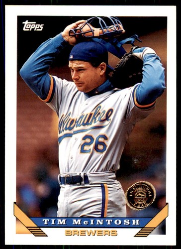 1993 Topps Inaugural Colorado Rockies Tim McIntosh #234 | eBay