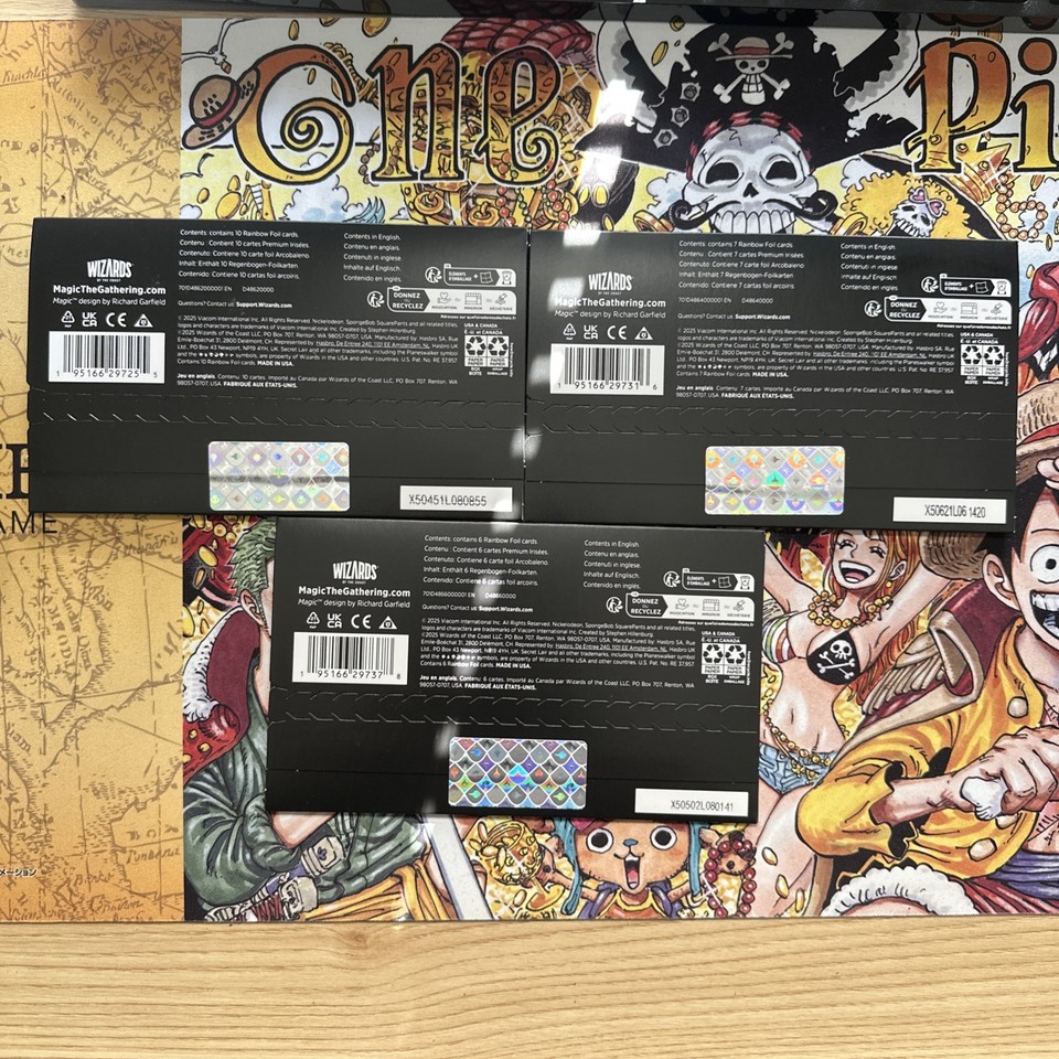 MTG Secret Lair x Spongebob Squarepants Rainbow Foil Bundle Set | eBay