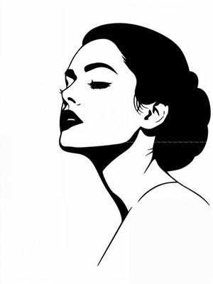 A4 Photo Mode Style Gruau Illustration Poster Art Print Deco 23534 ...