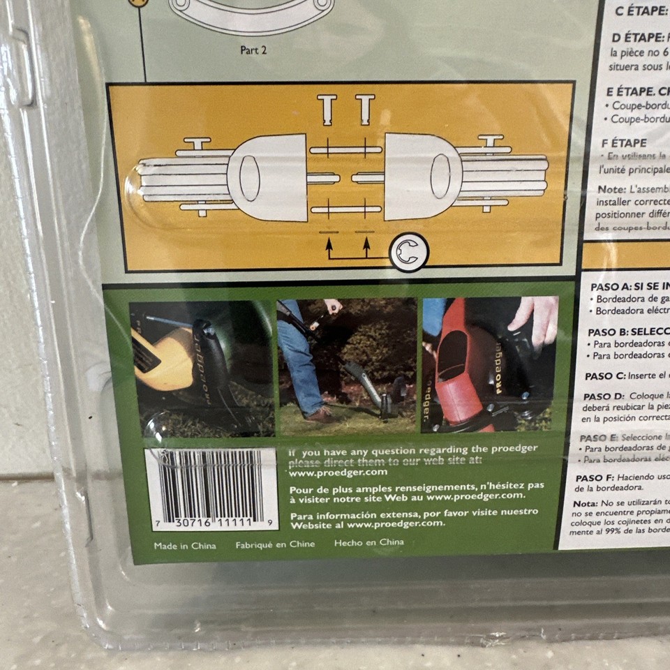 Original Pro Edger Lawn Edging Attachment – New & Sealed – Garden Tool ...