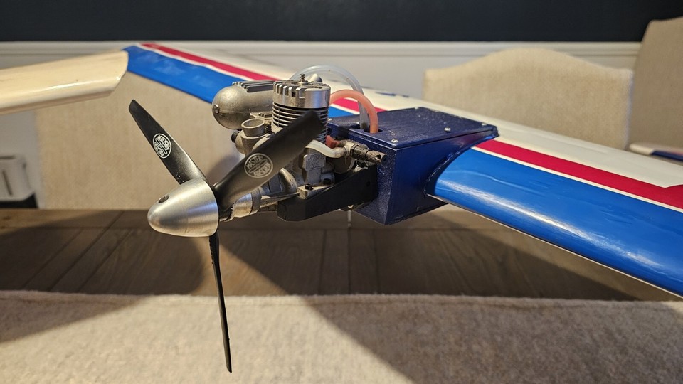 Hobbistar 60 Twin Magnum XL Nitro Engine RC Airplane Assembled | eBay