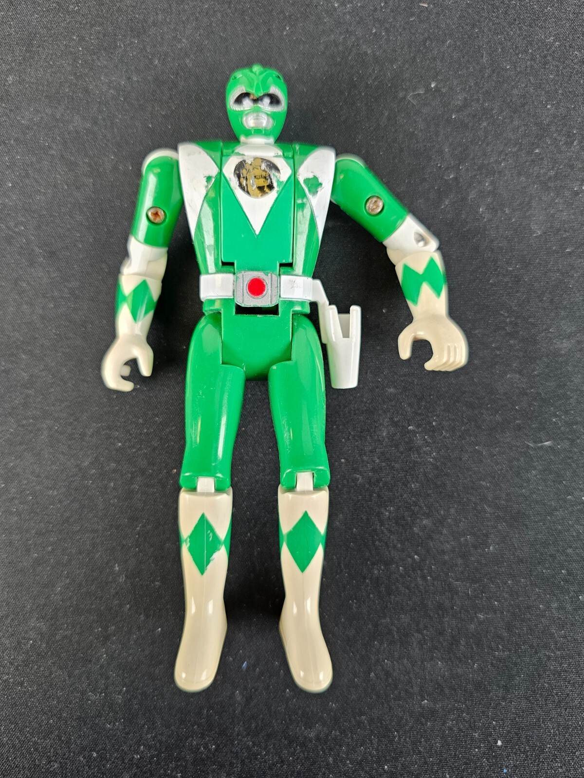 Power Rangers Green Ranger Flipping Head Figure Bandai 1993 Missing ...