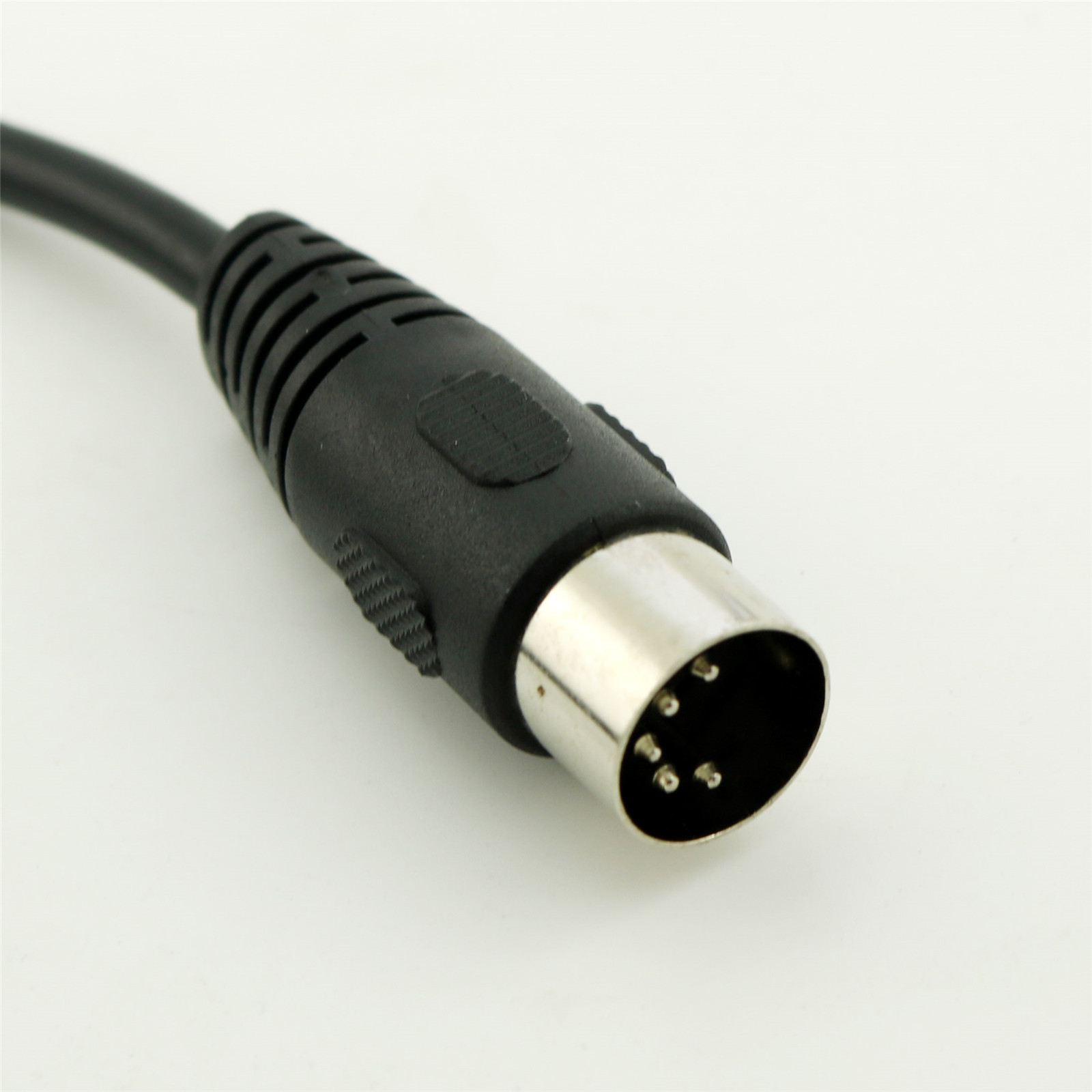 1pcs 5 Pin Din Male Plug to Female Socket Audio Extension Cable Midi ...