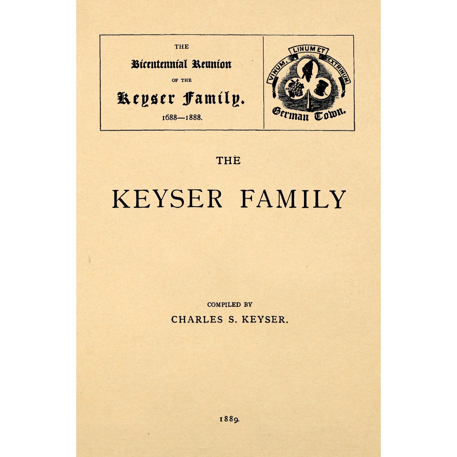 The Keyser Family, Descendants of Dirck Keyser of Amsterdam | eBay